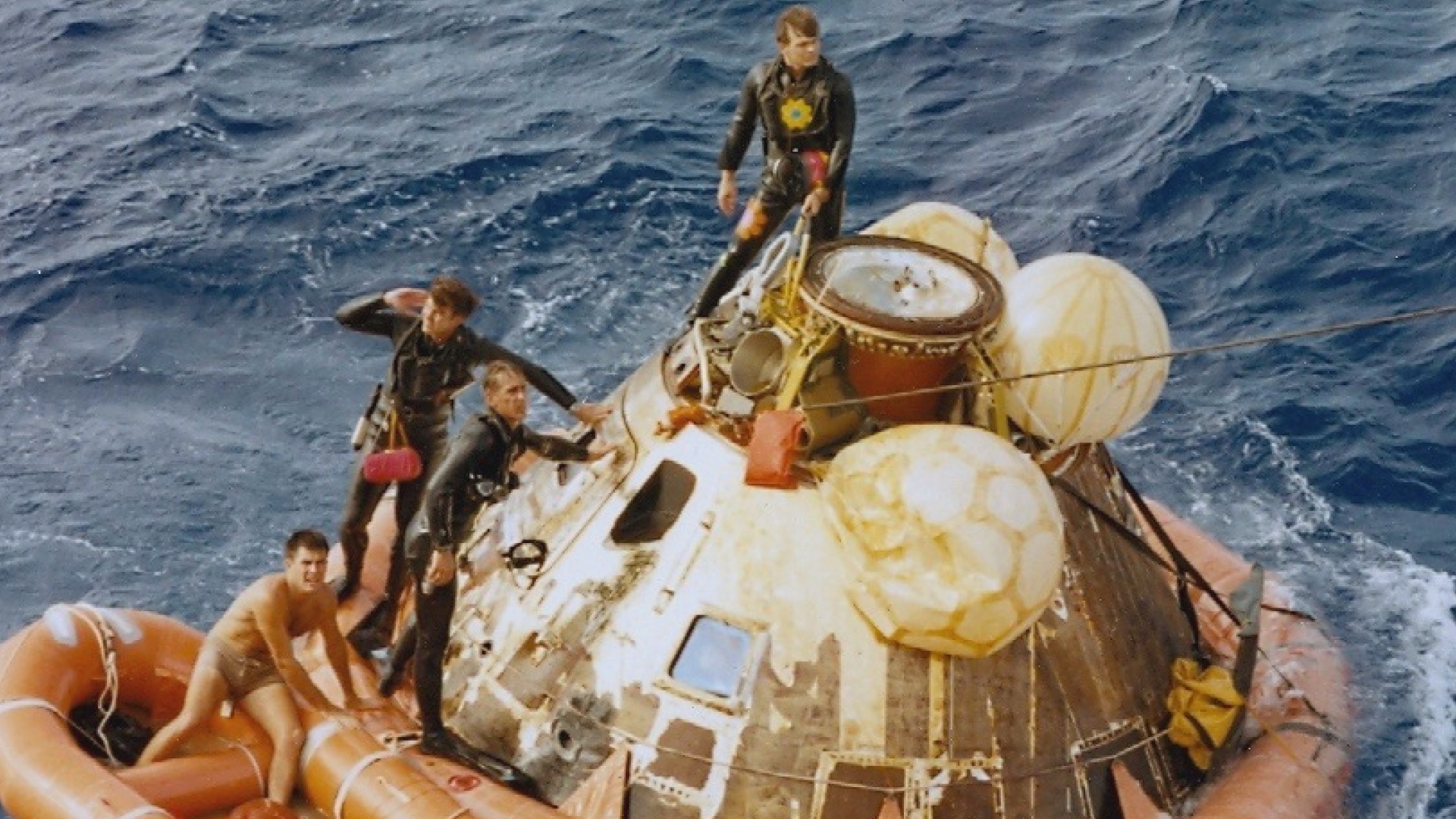 Ep. 17: Apollo 11 Splashdown with Navy Frogman John Wolfram – This ...